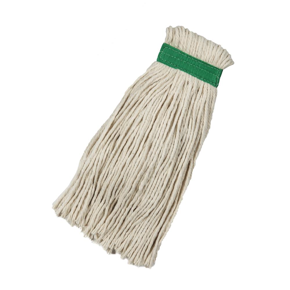 500g COLOUR CODED FAN MOP HEAD – 38MM WEBBING - Contract Health